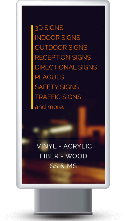Signage - SIGN 2000 PAKISTAN (PVT) LTD.